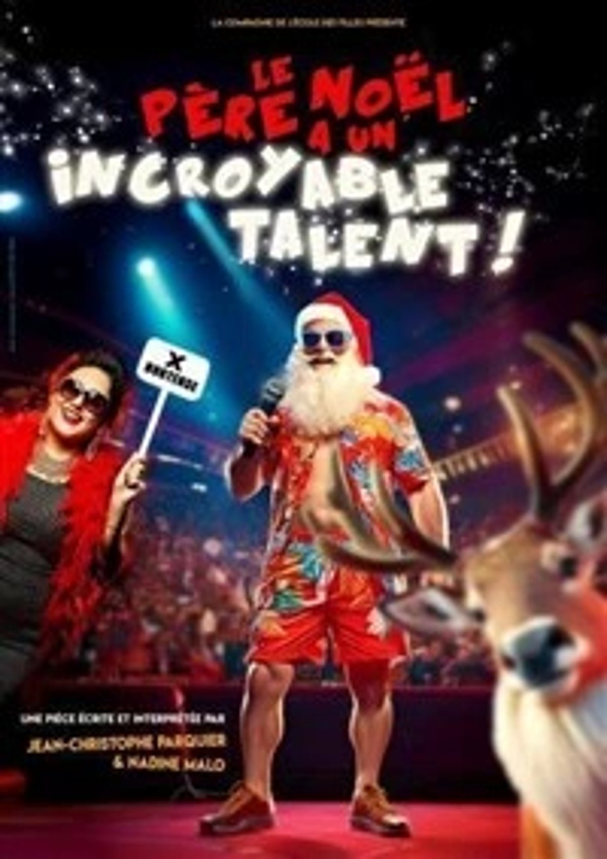Spectacle enfant Le Père Noël a un incroyable talent à Caen du 19/12 ...